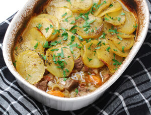 Lamb, onions and potatoes become comfort food with an English accent ...